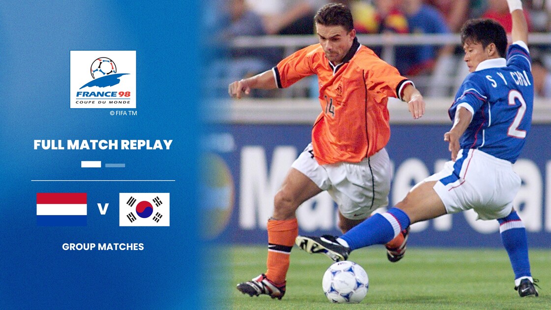 Netherlands v Korea Republic | Group E | 1998 FIFA World Cup France ...