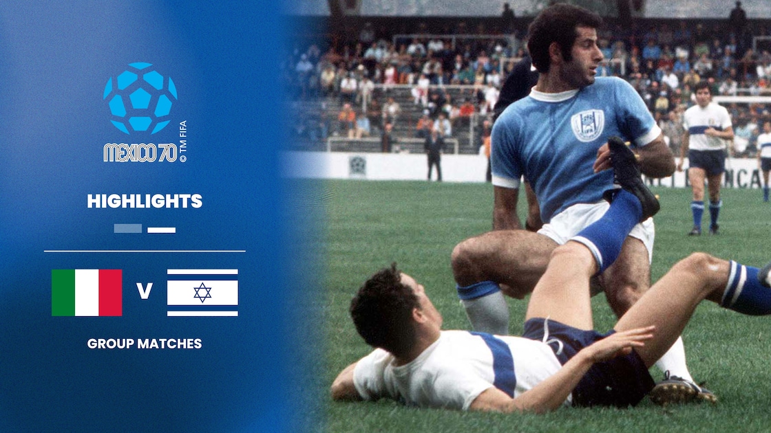 Italy v Israel | Group 2 | 1970 FIFA World Cup Mexico™ | Highlights