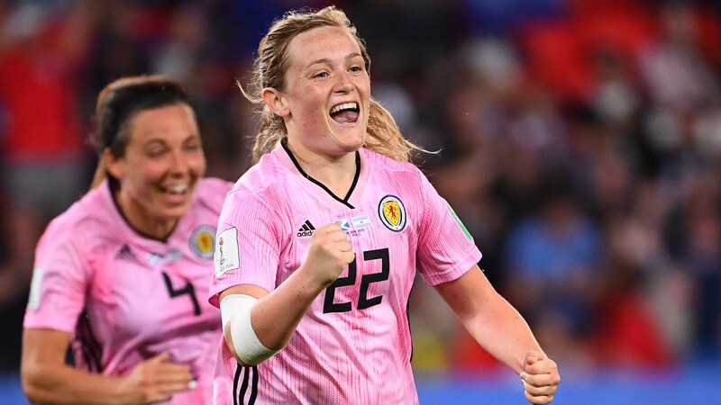 Erin Cuthbert Goal 68' | Scotland v Argentina | FIFA Women's World Cup ...
