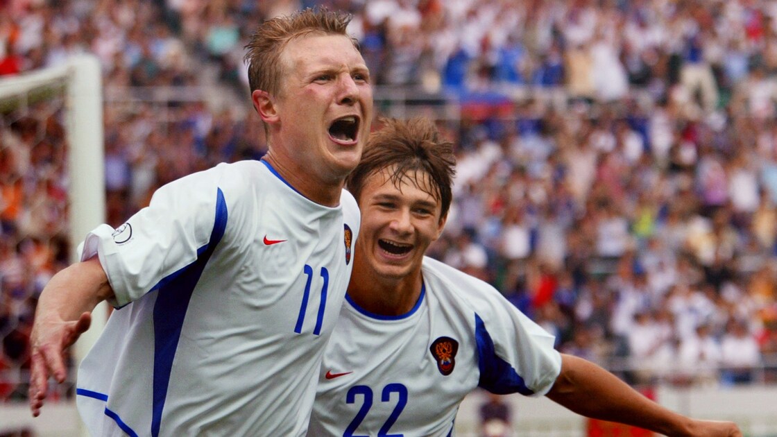 Dmitri Sychov Goal 88' | Belgium vs Russia | 2002 FIFA World Cup Korea ...
