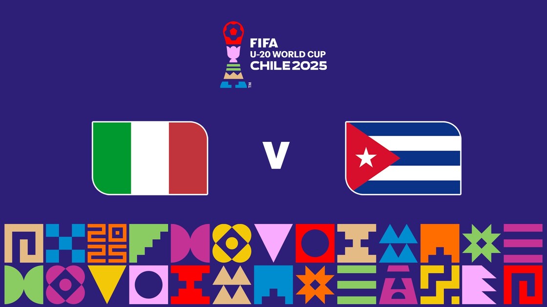 Italy v Cuba | Group D | FIFA U-20 World Cup Chile 2025™ | Full Match Replay