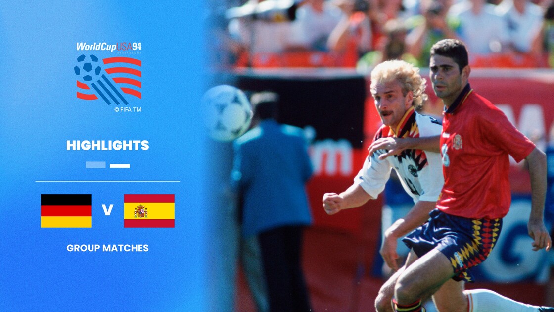 Germany v Spain | Group C | 1994 FIFA World Cup USA™ | Highlights