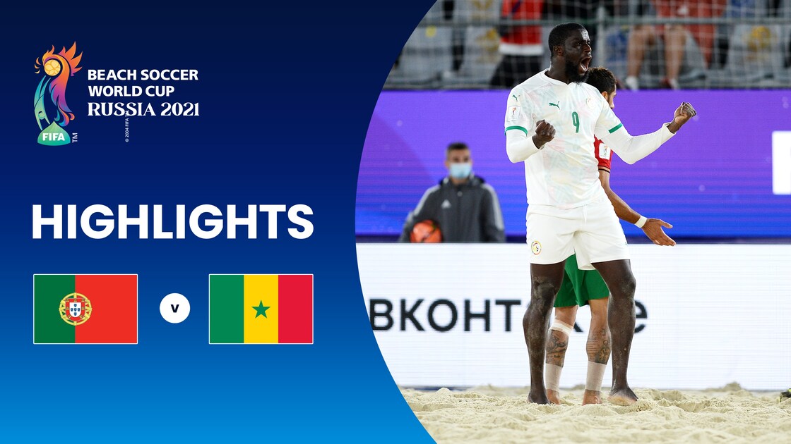Portugal v Senegal | Group D | FIFA Beach Soccer World Cup Russia 2021 ...
