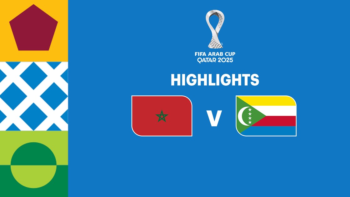 Morocco v Comoros | Group B | FIFA Arab Cup Qatar 2025™ | Highlights