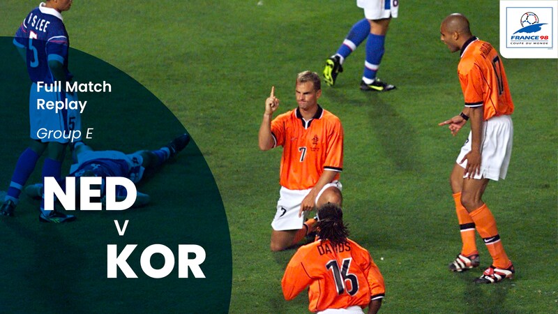 Netherlands v Korea Republic | Group E | 1998 FIFA World Cup France ...
