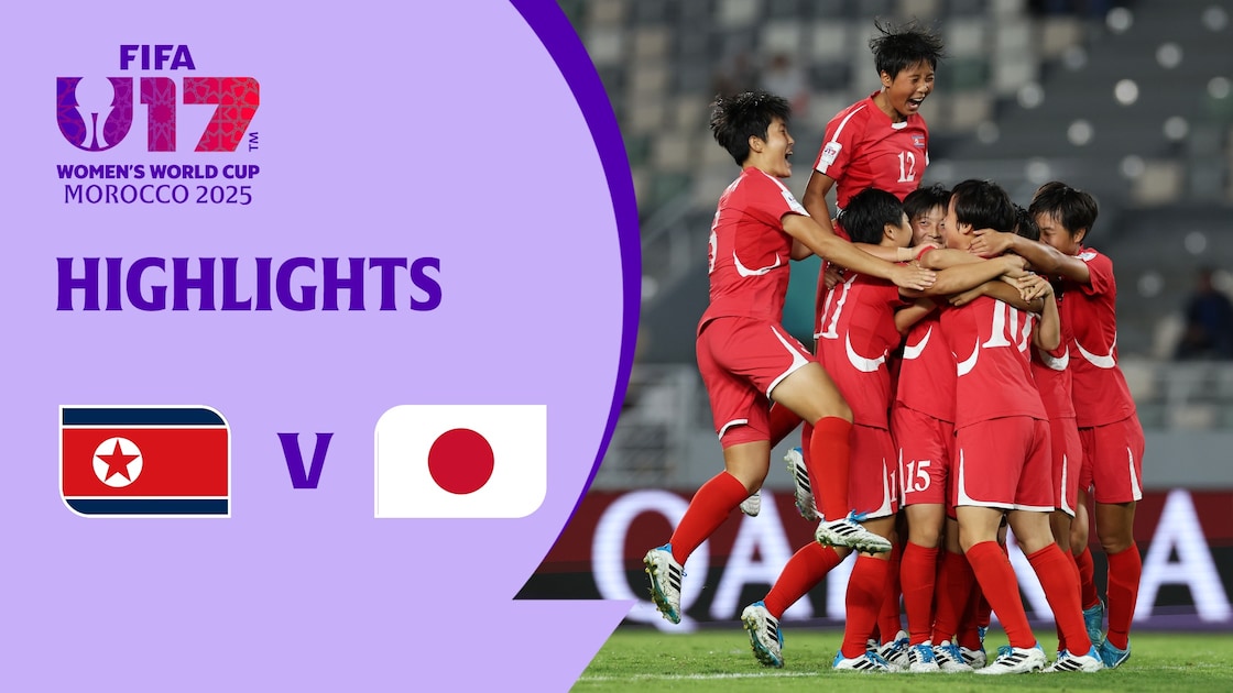 Korea DPR v Japan | Quarter-finals | FIFA U-17 Women's World Cup ...