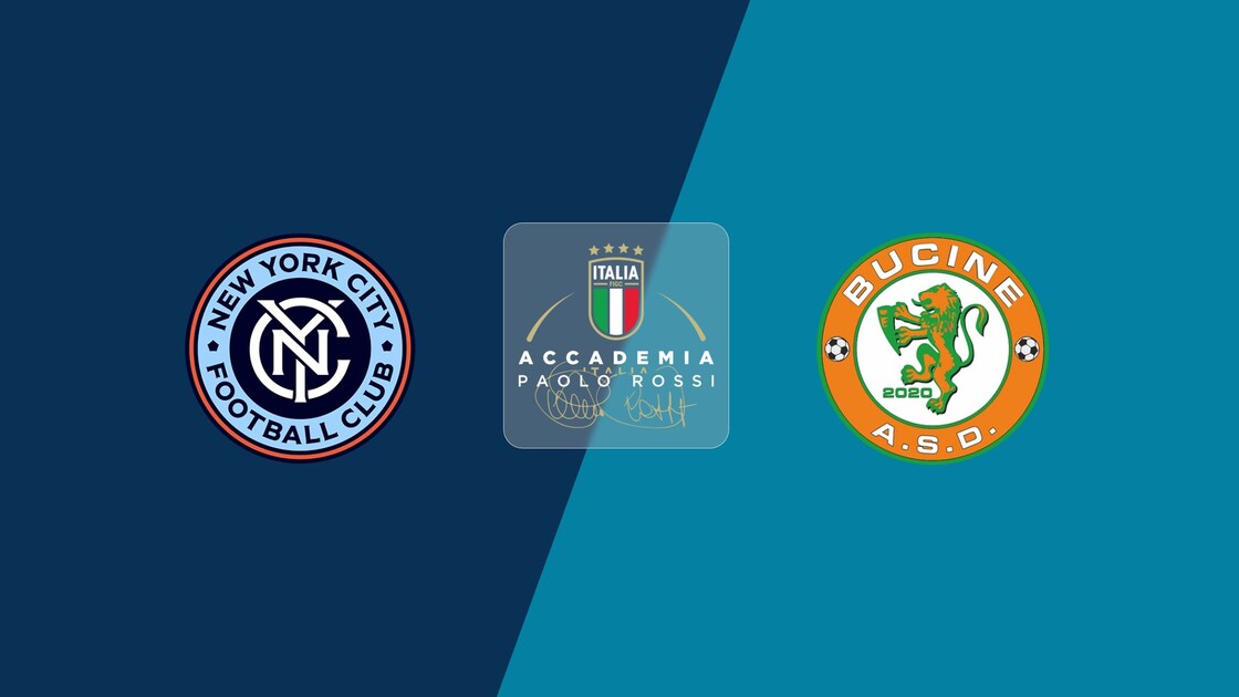 New York City FC v ASD Bucine | Paolo Rossi Memorial Boys U-14 2025 ...