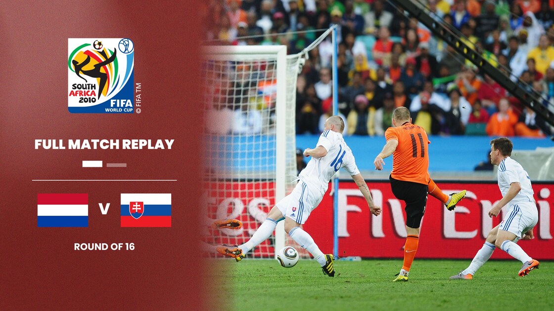Netherlands v Slovakia | Round of 16 | 2010 FIFA World Cup South Africa ...