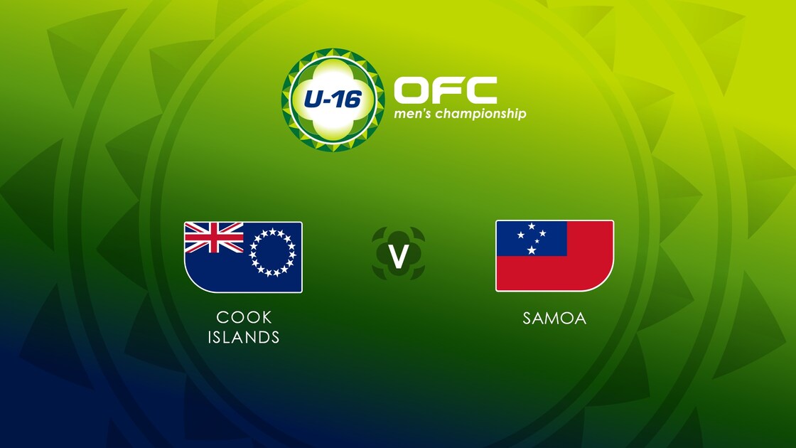 Cook Islands v Samoa | Play-off for fifth place | OFC U-16 Men's ...