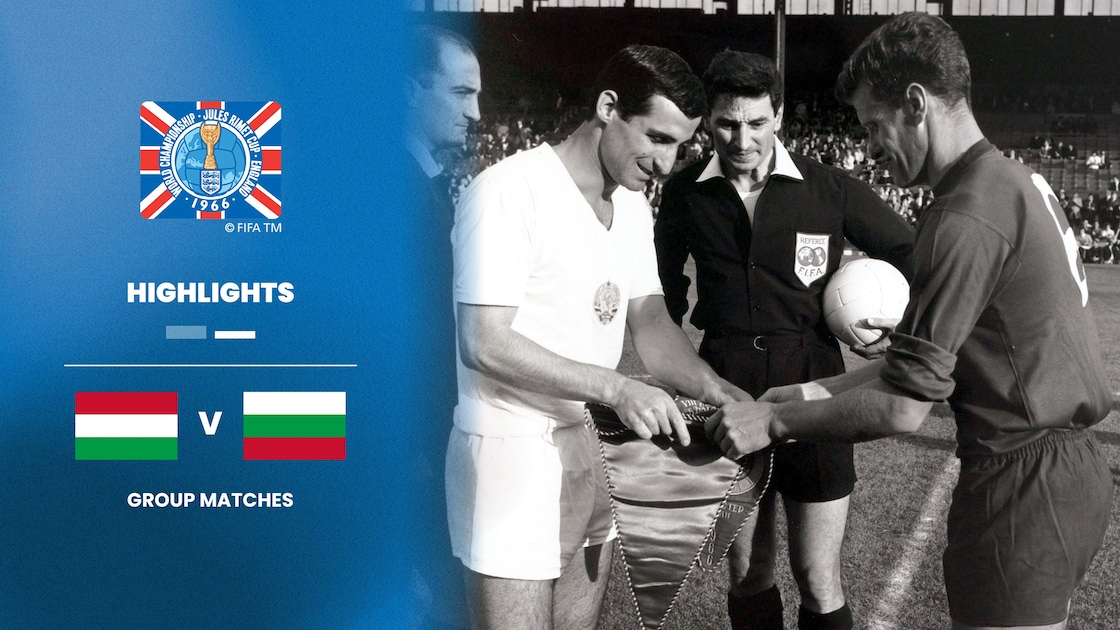 Hungary v Bulgaria | Group 3 | 1966 FIFA World Cup England™ | Highlights