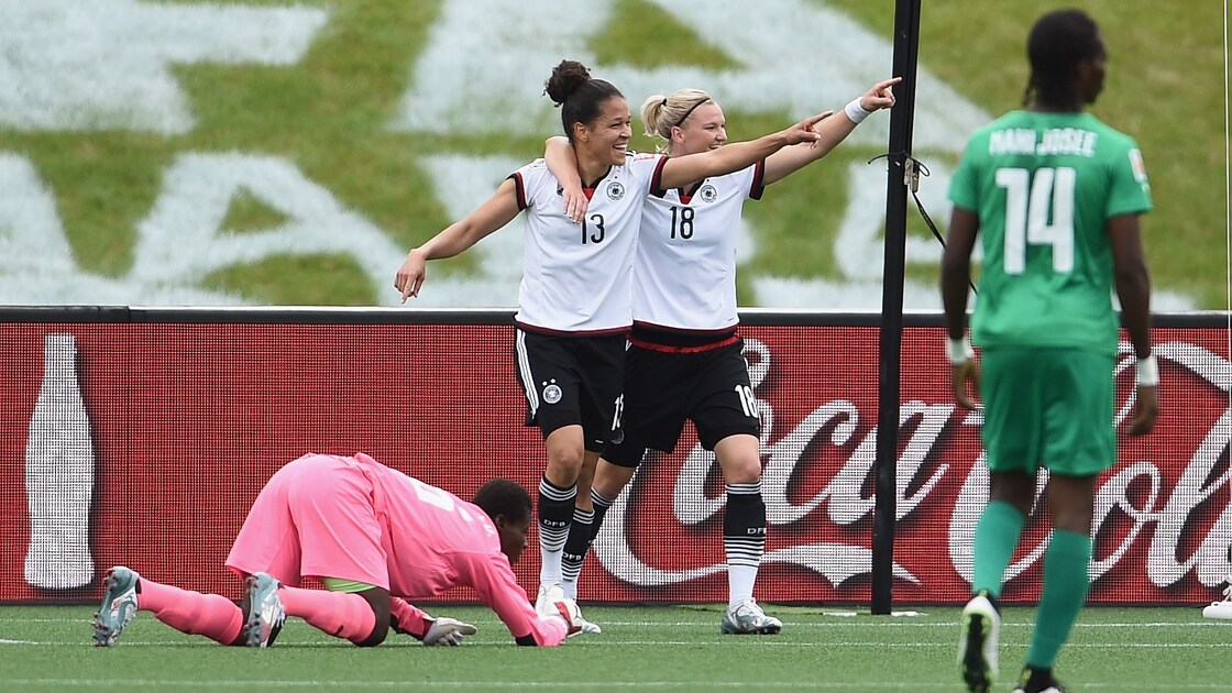 Celia Sasic Goal 14' | Germany v Côte d'Ivoire | FIFA Women's World Cup ...