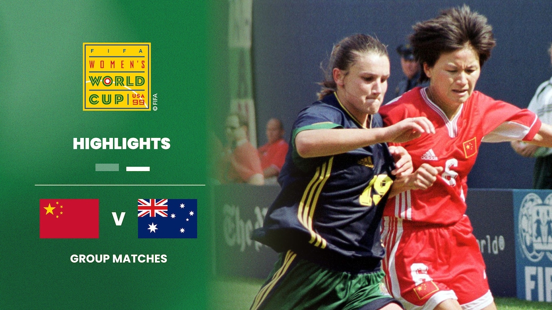 China PR v Australia | Group D | FIFA Women's World Cup USA 1999 ...