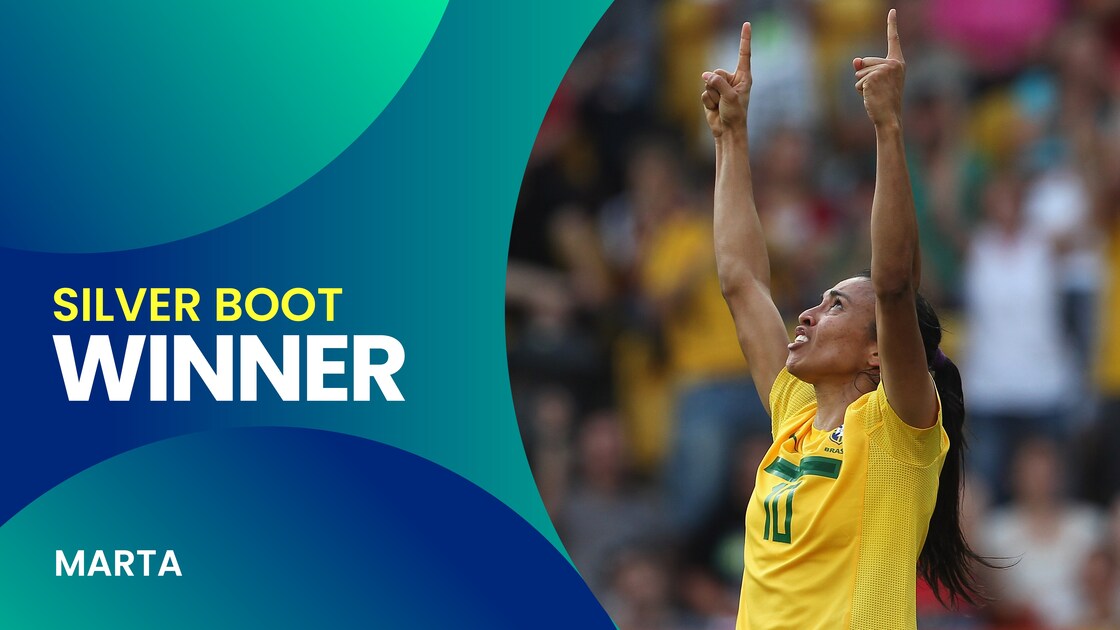 Marta | Silver Boot Award | FIFA Women's World Cup Germany 2011™