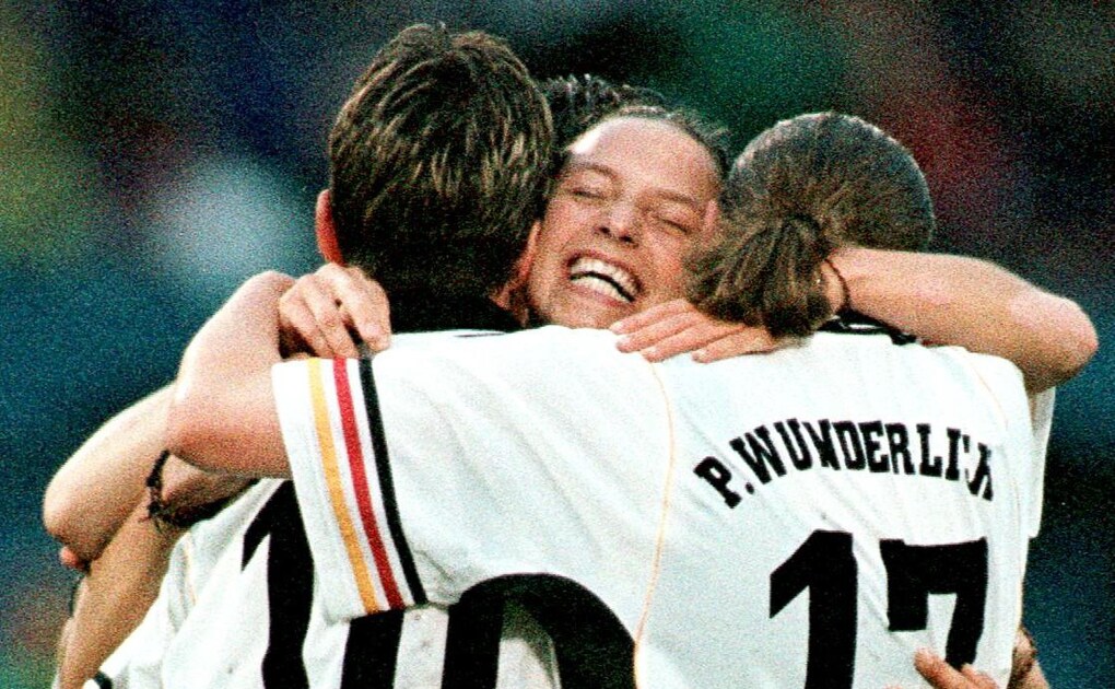 Inka Grings Goal 10' | Germany v Mexico | FIFA Women's World Cup USA 1999™