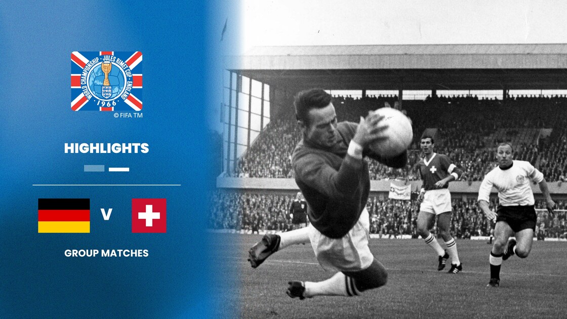 Germany FR v Switzerland | Group 2 | 1966 FIFA World Cup England ...