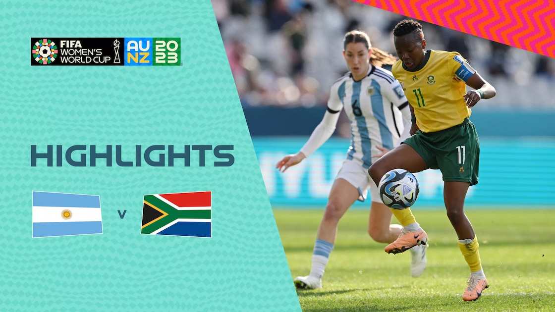Argentina v South Africa | Group G | FIFA Women's World Cup Australia ...