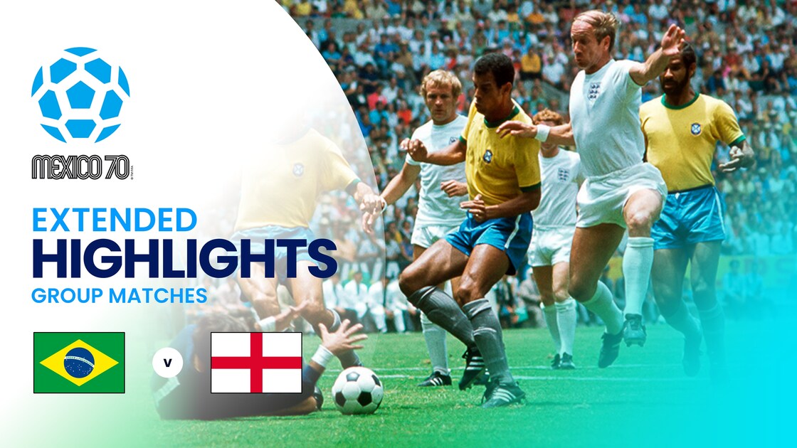 Brazil v England | Group 3 | 1970 FIFA World Cup Mexico™ | Extended ...