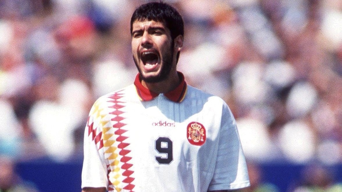 Pep Guardiola Goal 19' | Bolivia vs Spain | 1994 FIFA World Cup USA™