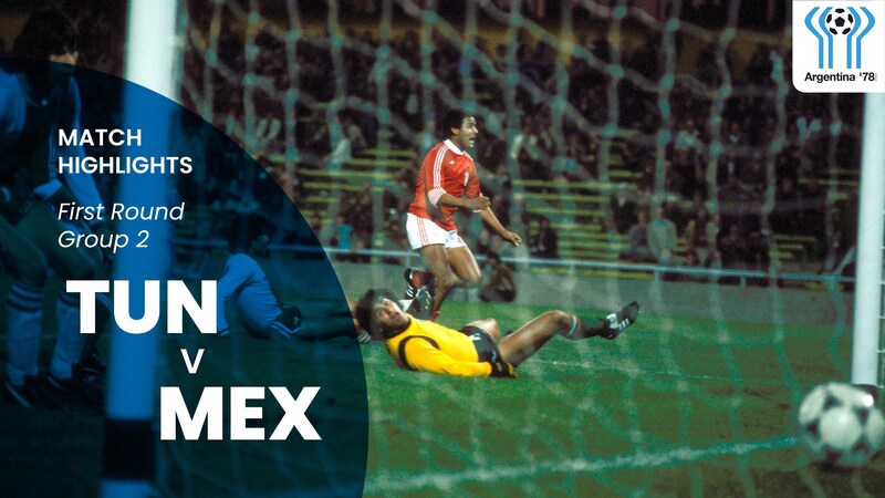 Tunisia v Mexico | Group Matches | 1978 FIFA World Cup Argentina ...