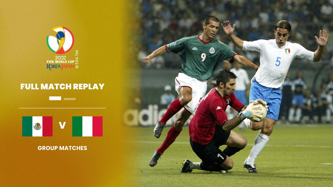 Mexico v Italy | Group G | 2002 FIFA World Cup Korea/Japan™ | Full ...