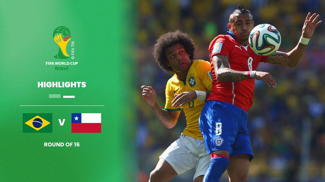 Brazil v Chile | Round of 16 | 2014 FIFA World Cup Brazil™ | Highlights