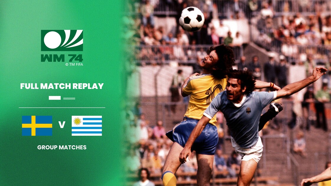 Sweden v Uruguay | Group 3 | 1974 FIFA World Cup Germany™ | Full Match Replay