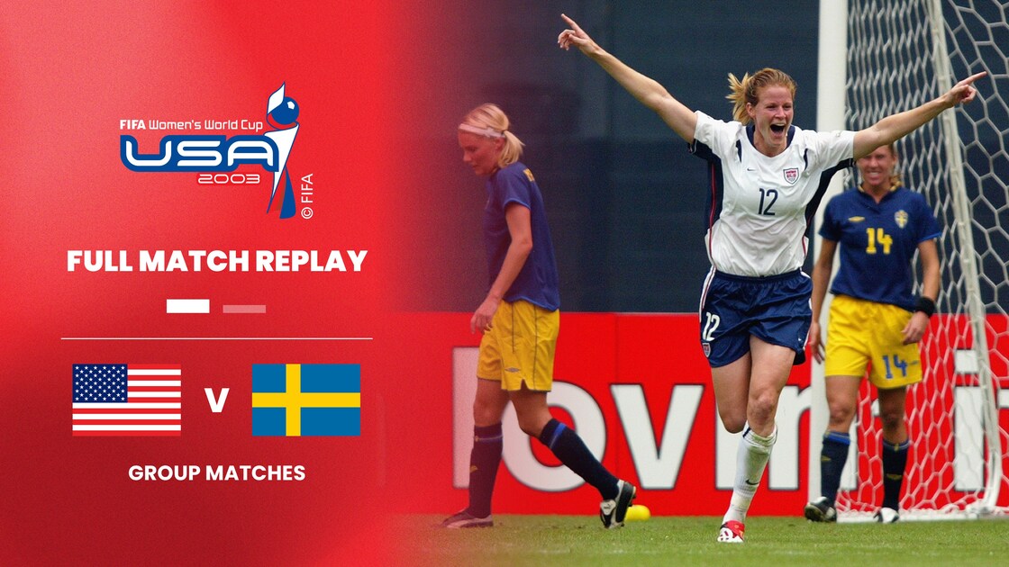 USA v Sweden | Group A | FIFA Women's World Cup USA 2003™ | Full Match ...