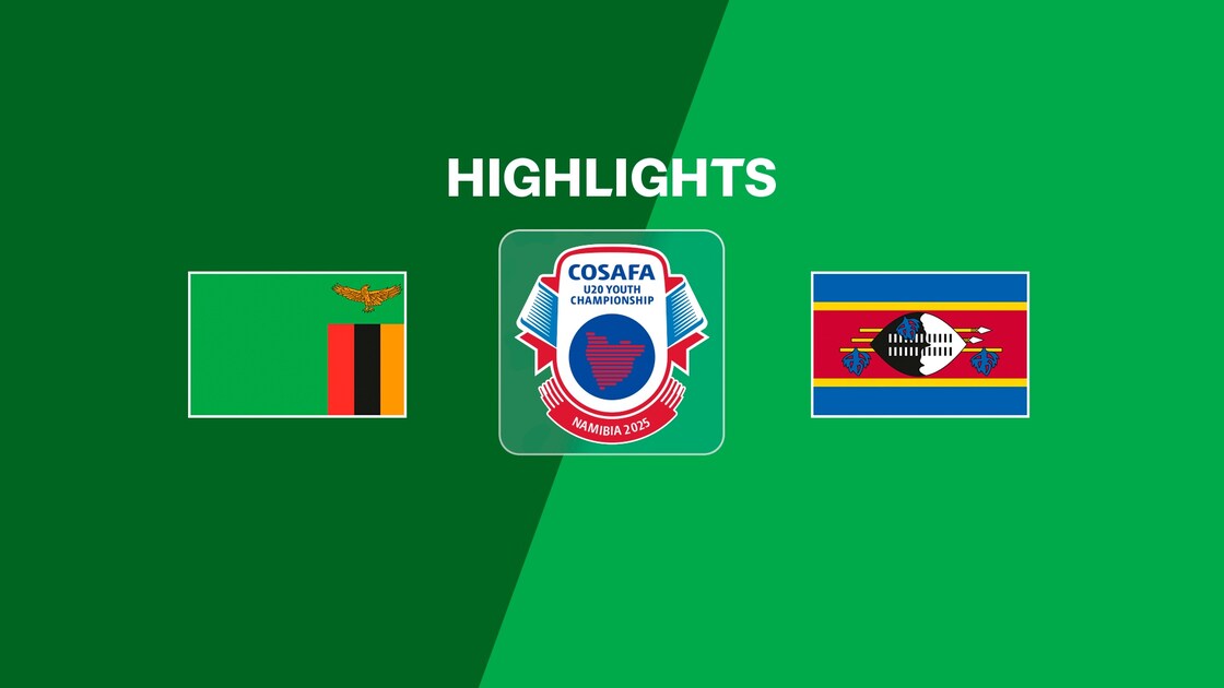 Zambia v Eswatini | Group Stage | COSAFA U-20 Youth Championship 2025 ...