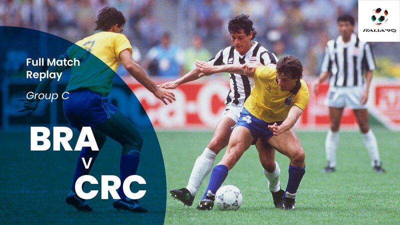 Brazil v Costa Rica | Group Matches | 1990 FIFA World Cup Italy™ | Full ...