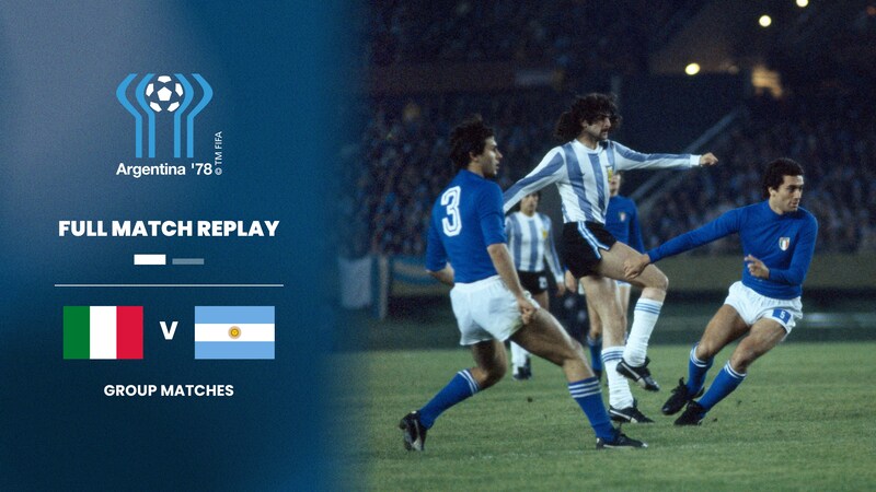 Italy v Argentina | First Round | 1978 FIFA World Cup Argentina™ | Full ...