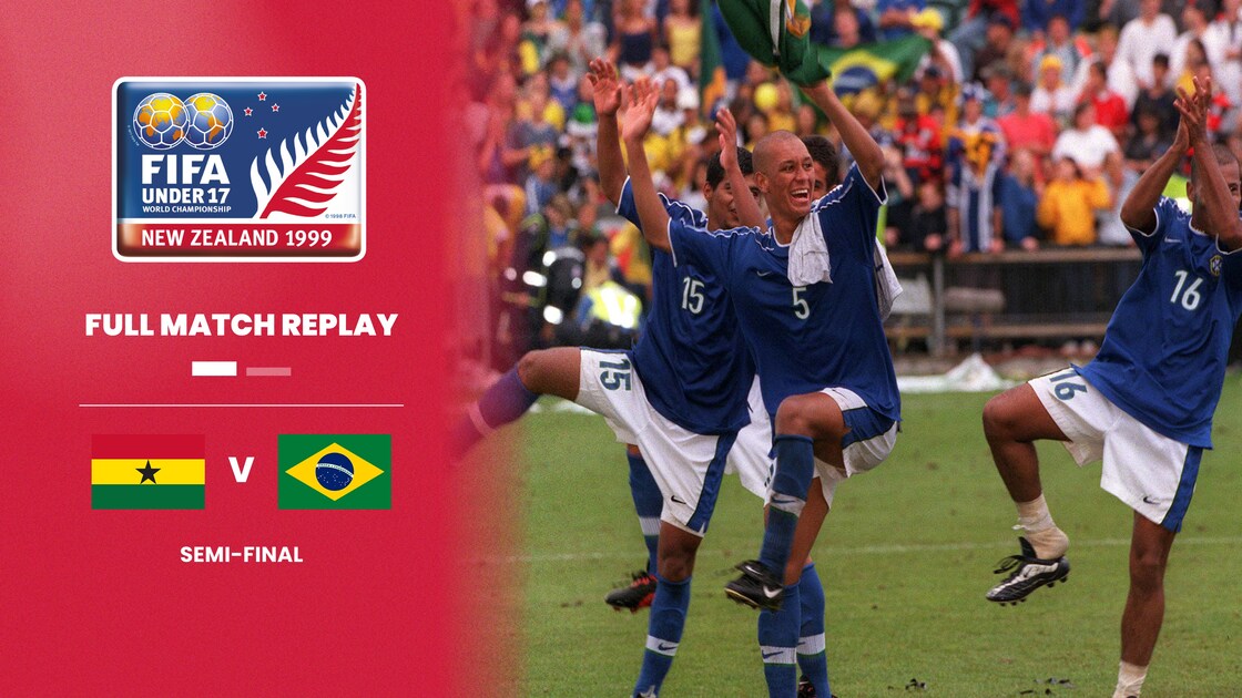 Ghana v Brazil | Semi-finals | FIFA U-17 World Championship New Zealand 1999™ | Full Match Replay