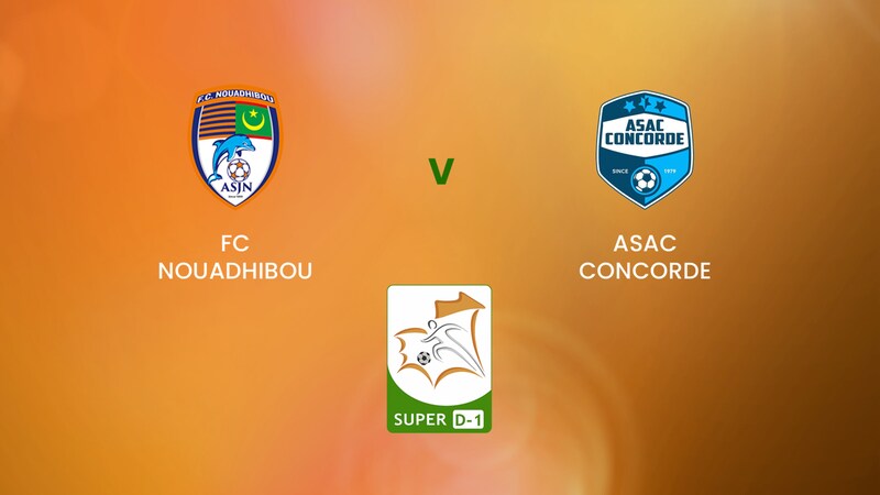 FC Nouadhibou v ASAC Concorde | Super D-1 | Mauritania | Full Match Replay