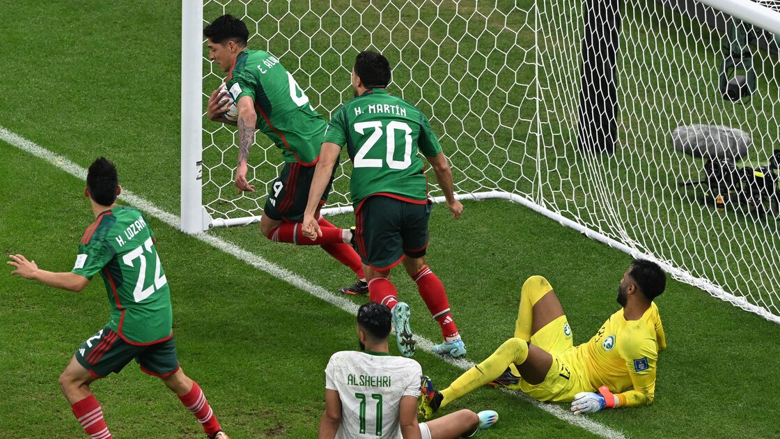 Henry Martin Goal 47' | Saudi Arabia v Mexico | FIFA World Cup Qatar 2022™