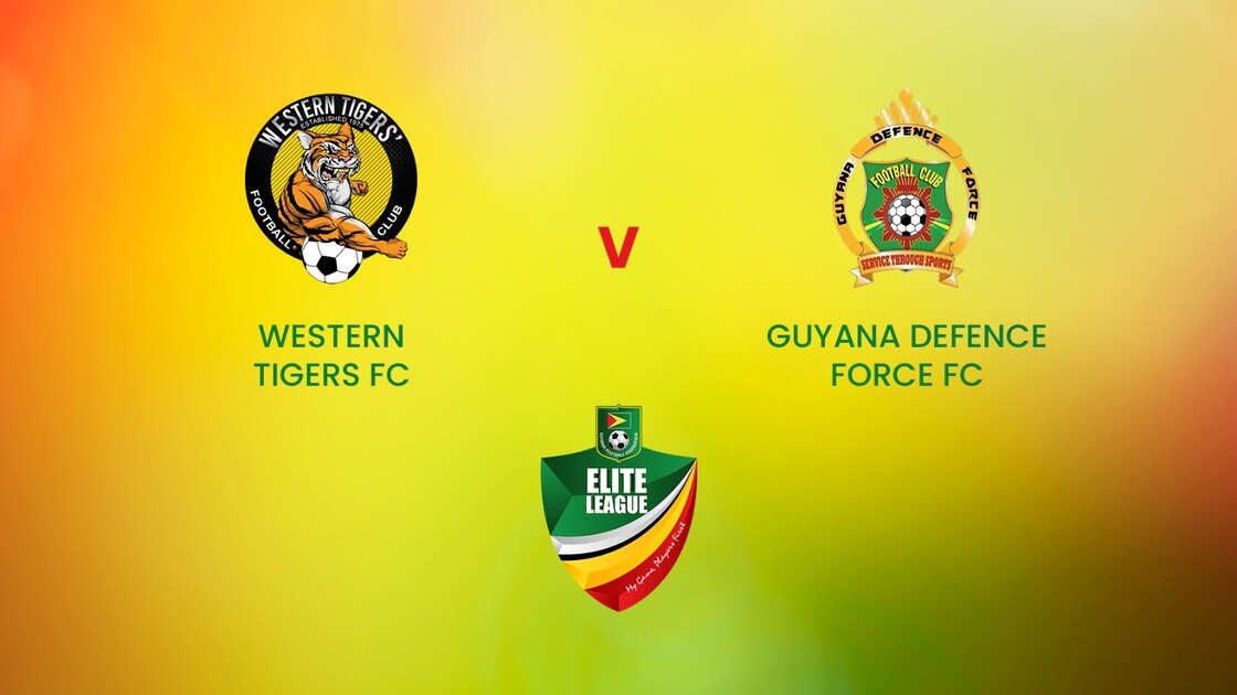 Western Tigers FC v Guyana Defence Force FC | GFF Elite League | Guyana ...