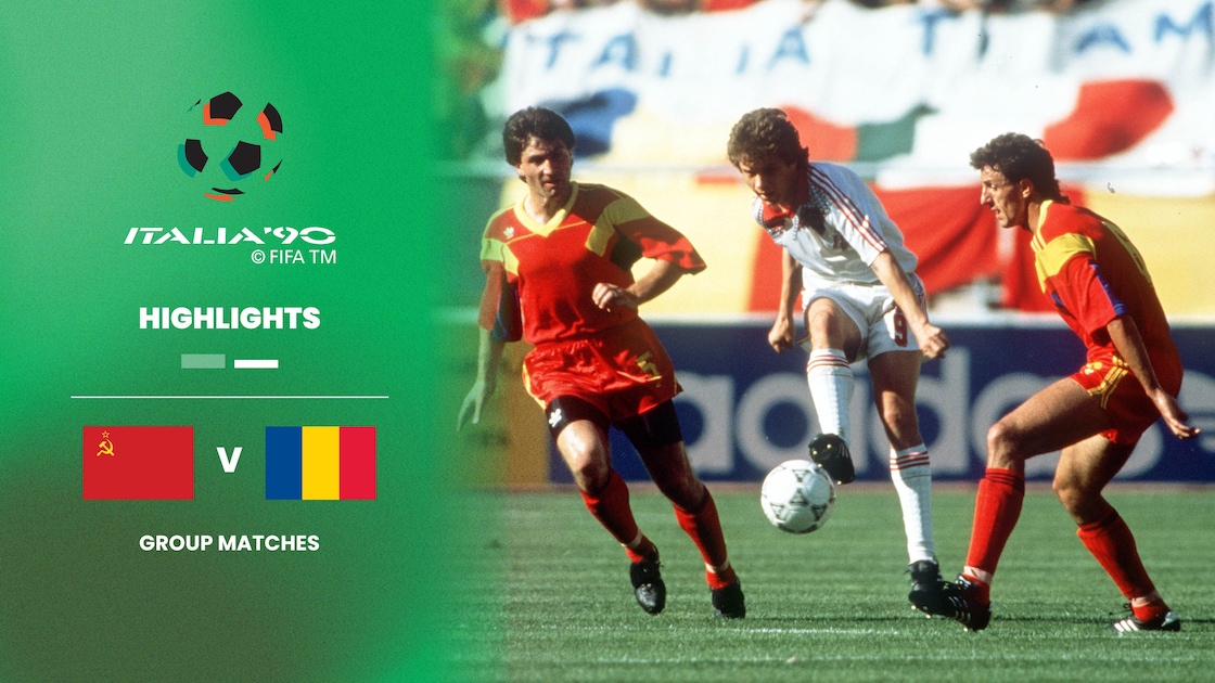 Soviet Union v Romania | Group B | 1990 FIFA World Cup Italy™ | Highlights