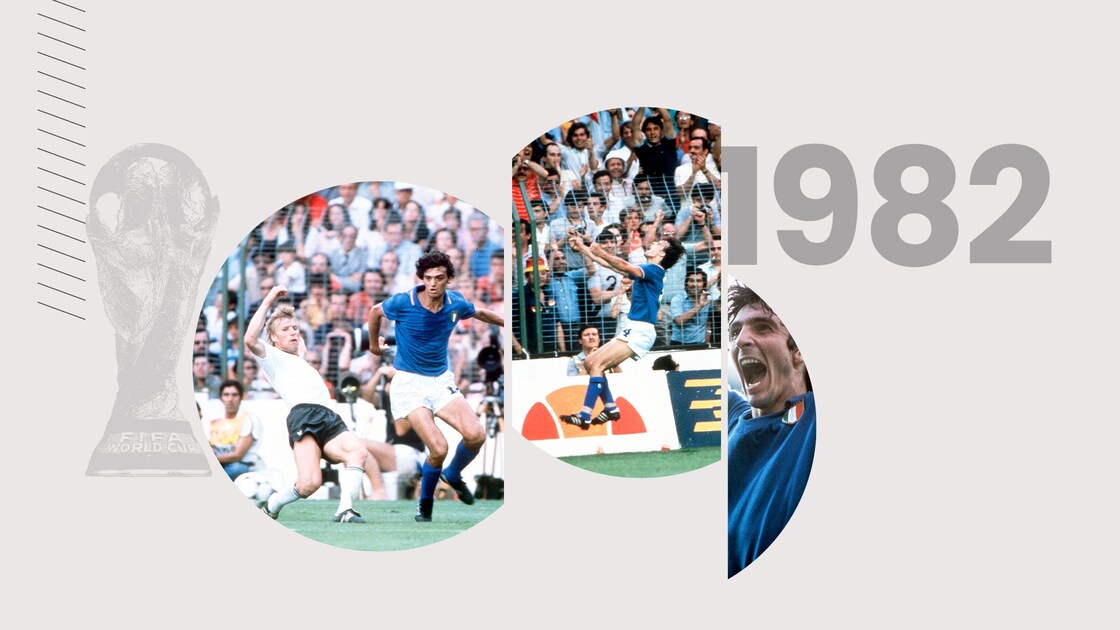 L'Italie bat l'Allemagne de l'Ouest pour remporter le trophée en 1982