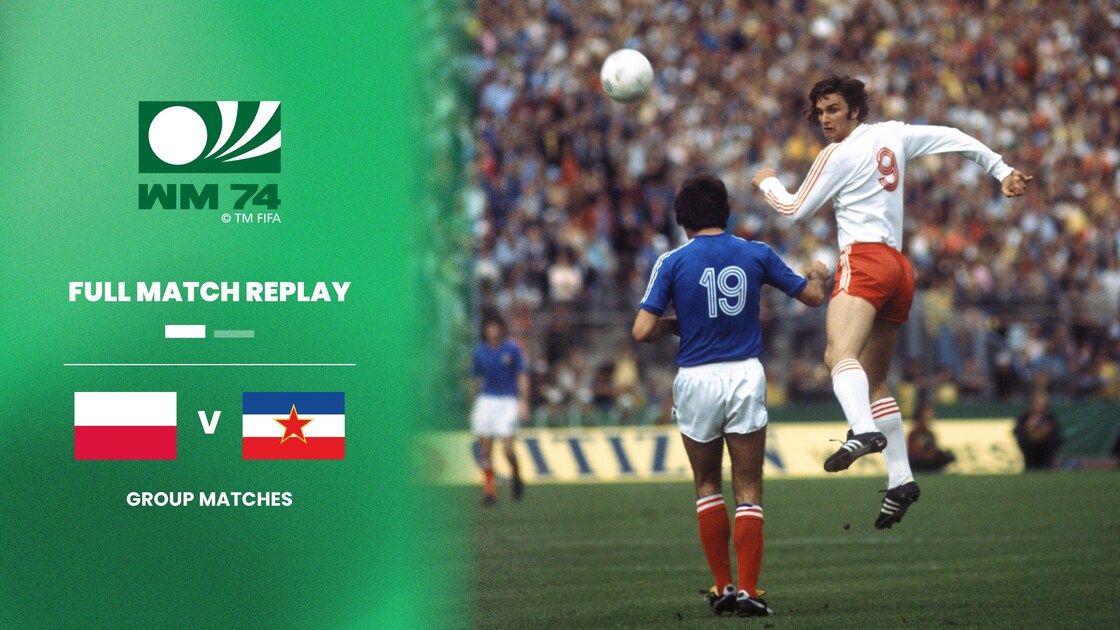 Poland v Yugoslavia | Second Round - Group B | 1974 FIFA World Cup ...