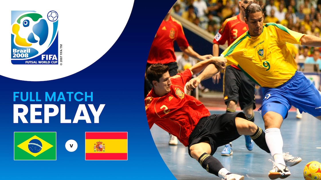 Brazil v Spain | Final | FIFA Futsal World Cup Brazil 2008™ | Full ...