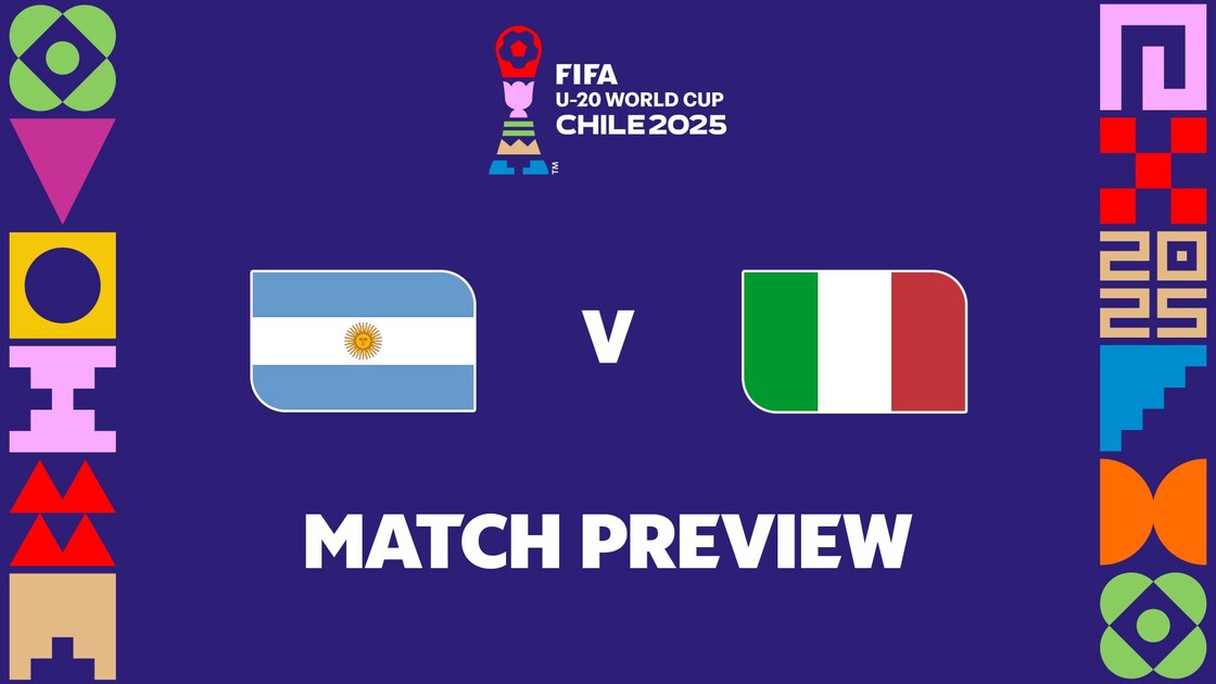 Argentina v Italy | Group D | FIFA U-20 World Cup Chile 2025™ | Match ...