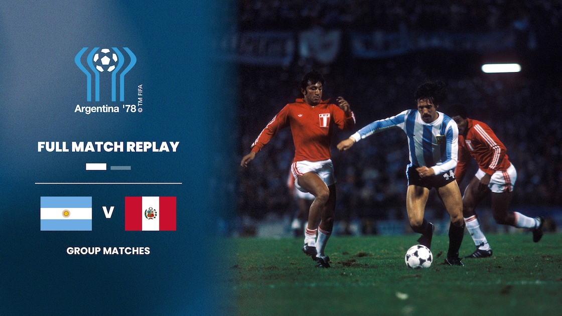 Argentina v Peru | Second Round - Group B | 1978 FIFA World Cup ...