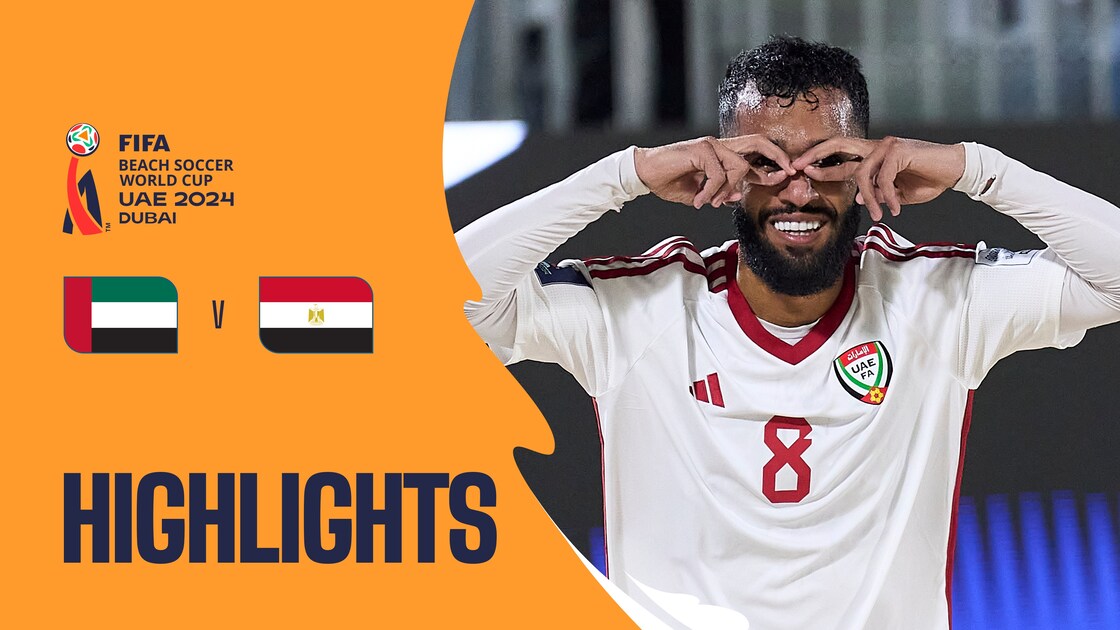 United Arab Emirates v Egypt | Group A | FIFA Beach Soccer World Cup ...