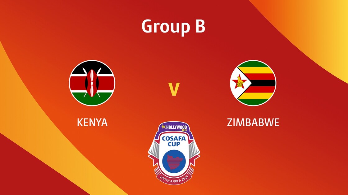 Kenya v Zimbabwe | Group B | HOLLYWOODBETS COSAFA Cup 2024 | Full Match ...