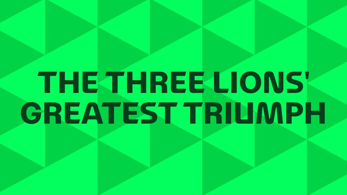 The Three Lions' Greatest Triumph