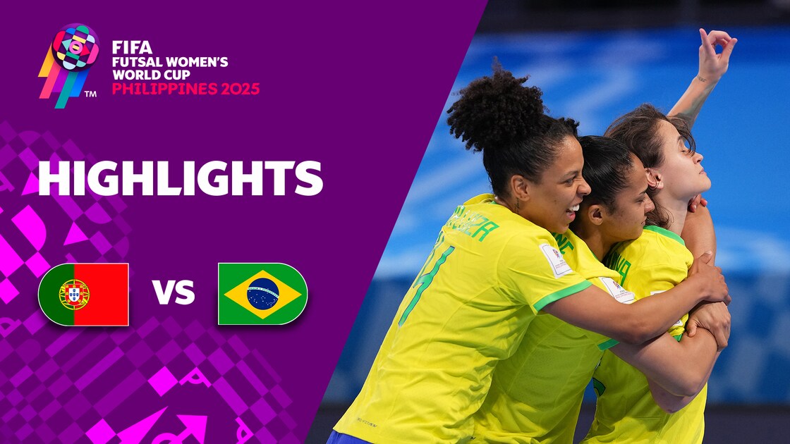 Portugal v Brazil | Final | FIFA Futsal Women's World Cup Philippines ...