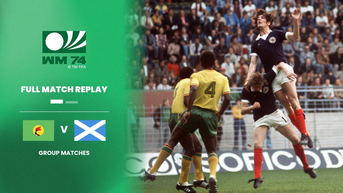 Zaire v Scotland | Group 2 | 1974 FIFA World Cup Germany™ | Full Match Replay