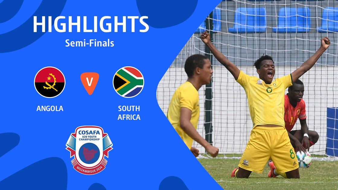 Angola v South Africa | Semi-finals | CAF U-20 Africa Cup of Nations ...