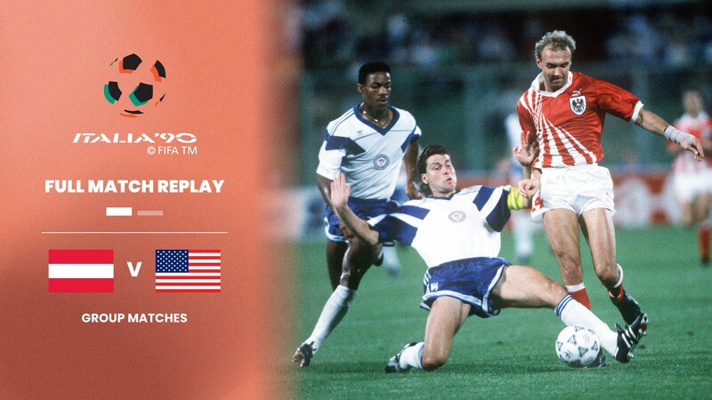 Austria v USA | Group A | 1990 FIFA World Cup Italy™ | Full Match Replay