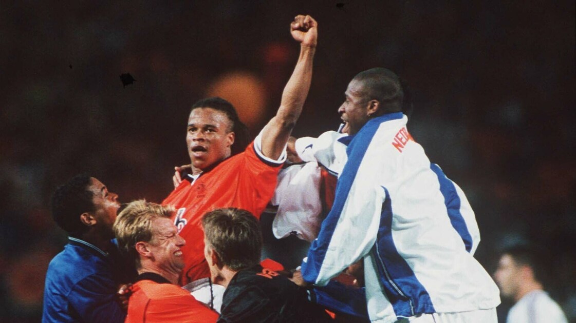 Edgar Davids Goal 90'+2' | Netherlands vs Yugoslavia | 1998 FIFA World ...