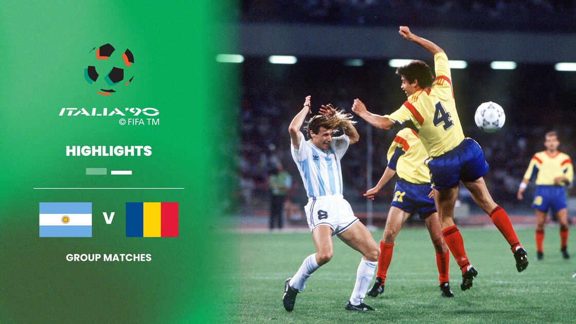 Argentina v Romania | Group B | 1990 FIFA World Cup Italy™ | Highlights