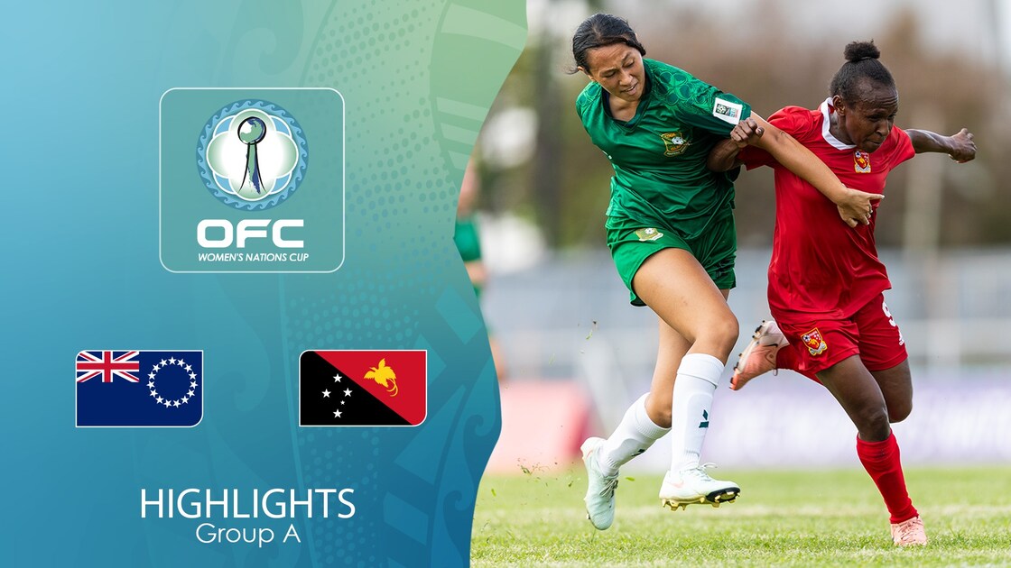 Cook Islands v Papua New Guinea | Group A | OFC Women's Nations Cup ...